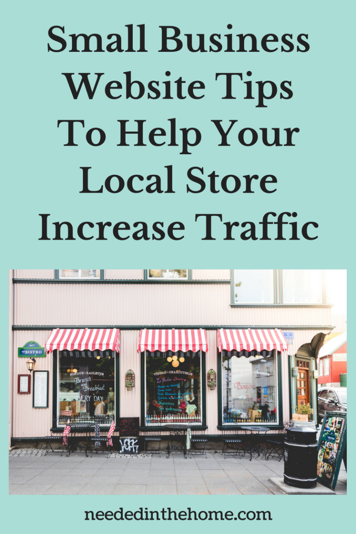 Small Business Website Tips To Help Your Local Store Increase Traffic