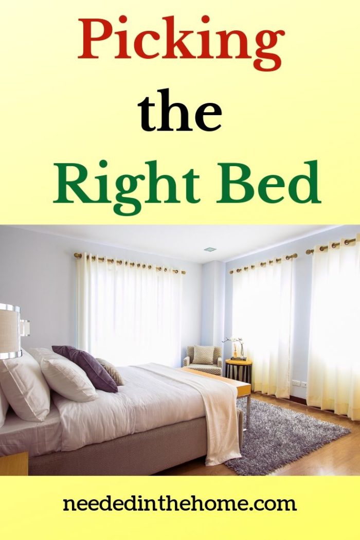 Why Picking the Right Bed Is Such an Important Consideration