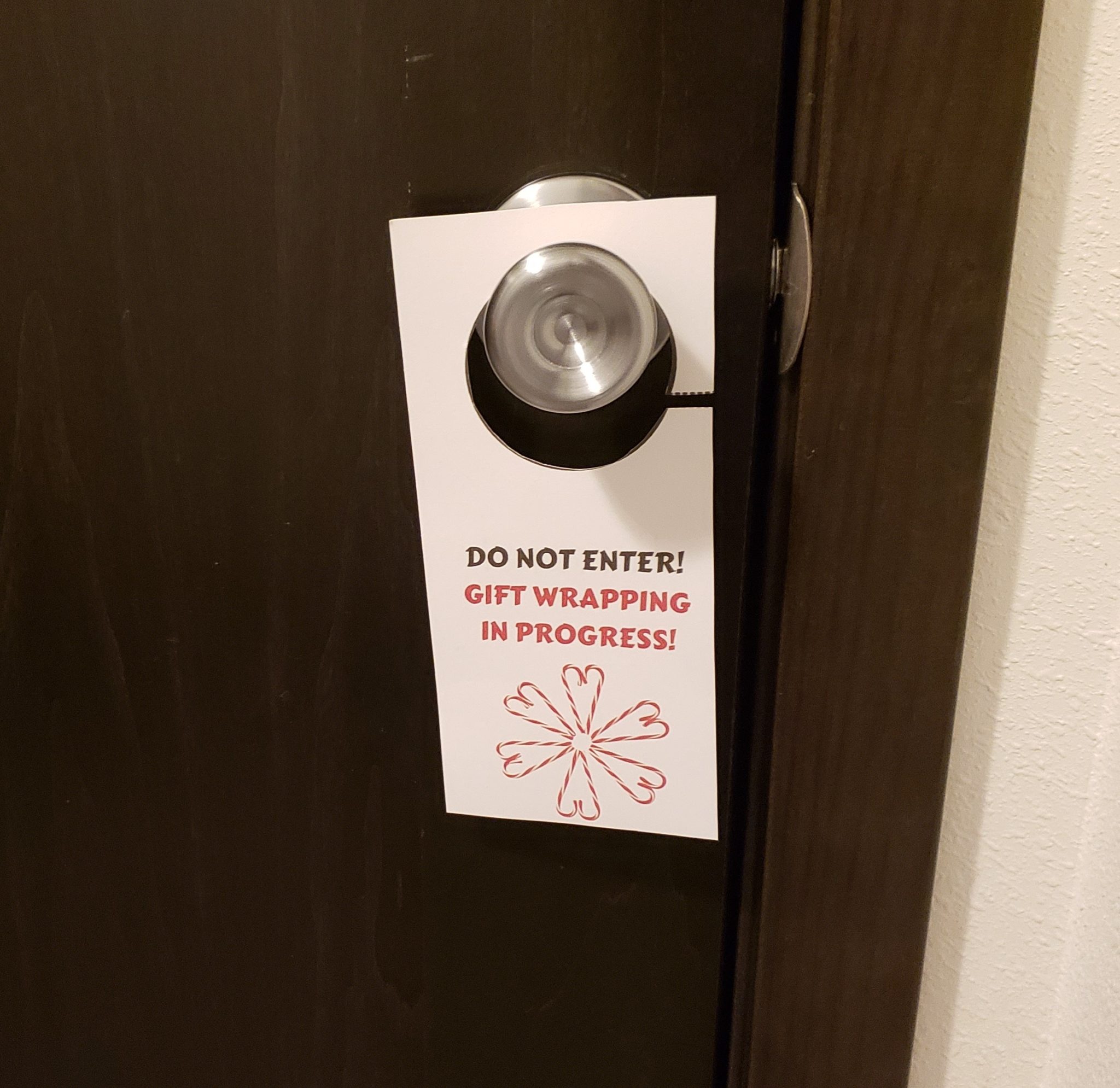 Make A Wrapping Station In Your Laundry Room this Holiday Season