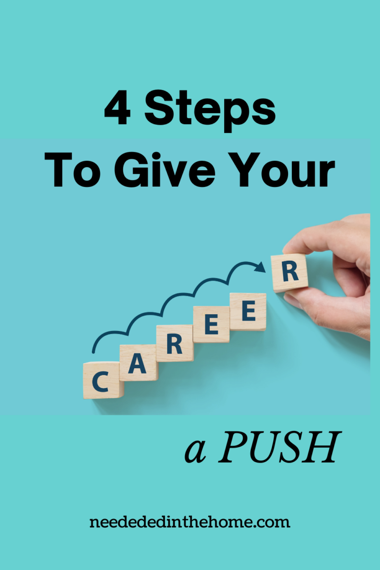 4 Steps To Give Your Career A Push When It Feels Like It's Falling