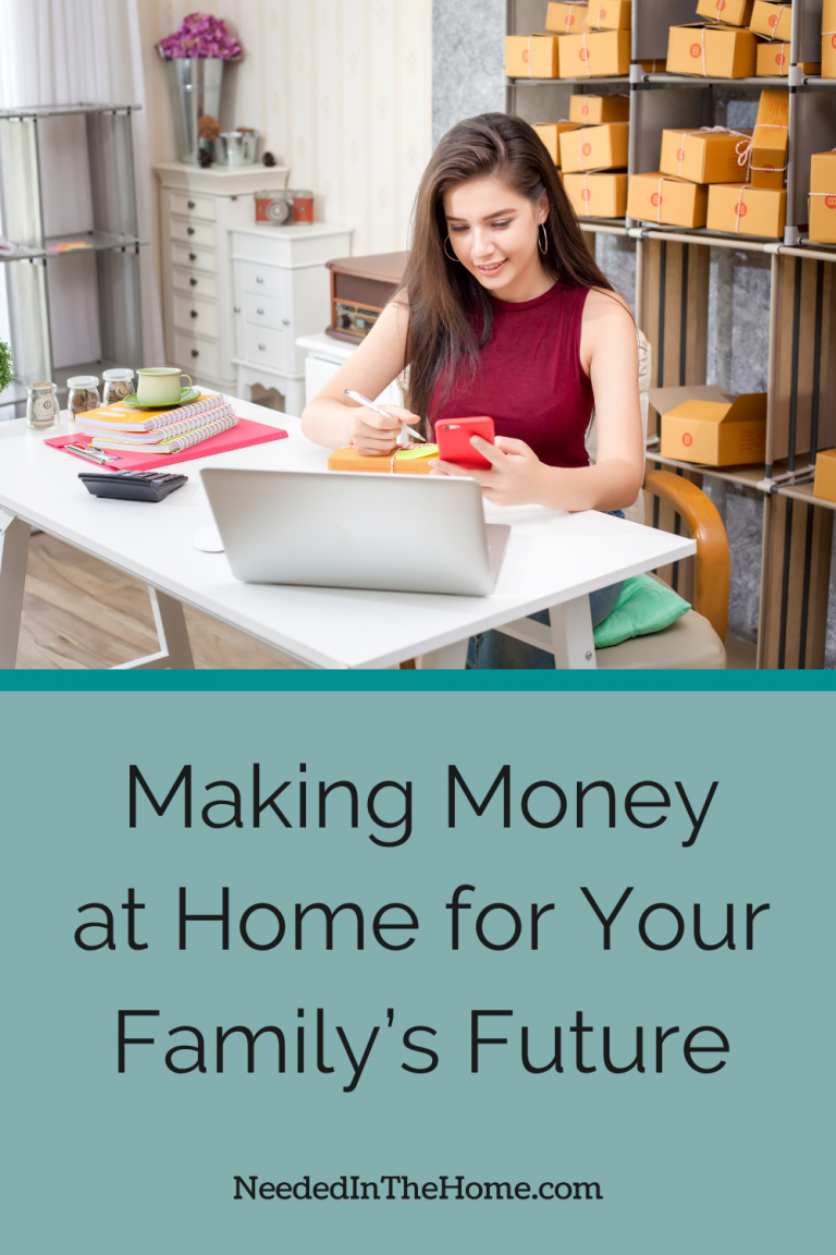 How To Make Money at Home for Your Family