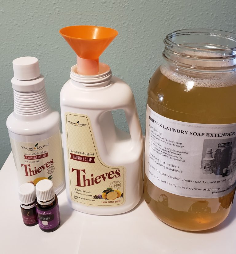Thieves Laundry Soap Extender Recipe - NeededInTheHome