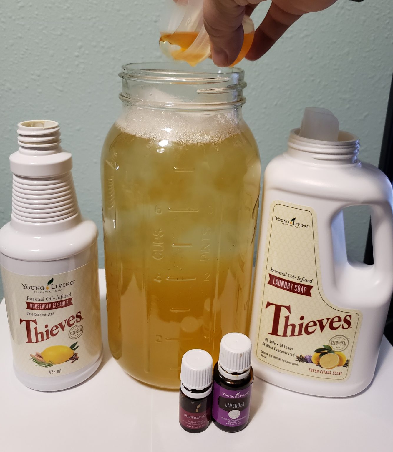 Thieves Laundry Soap Extender Recipe - NeededInTheHome