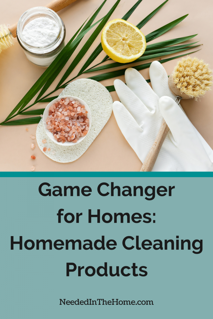 Game Changer for Homes: Homemade Cleaning Products - NeededInTheHome