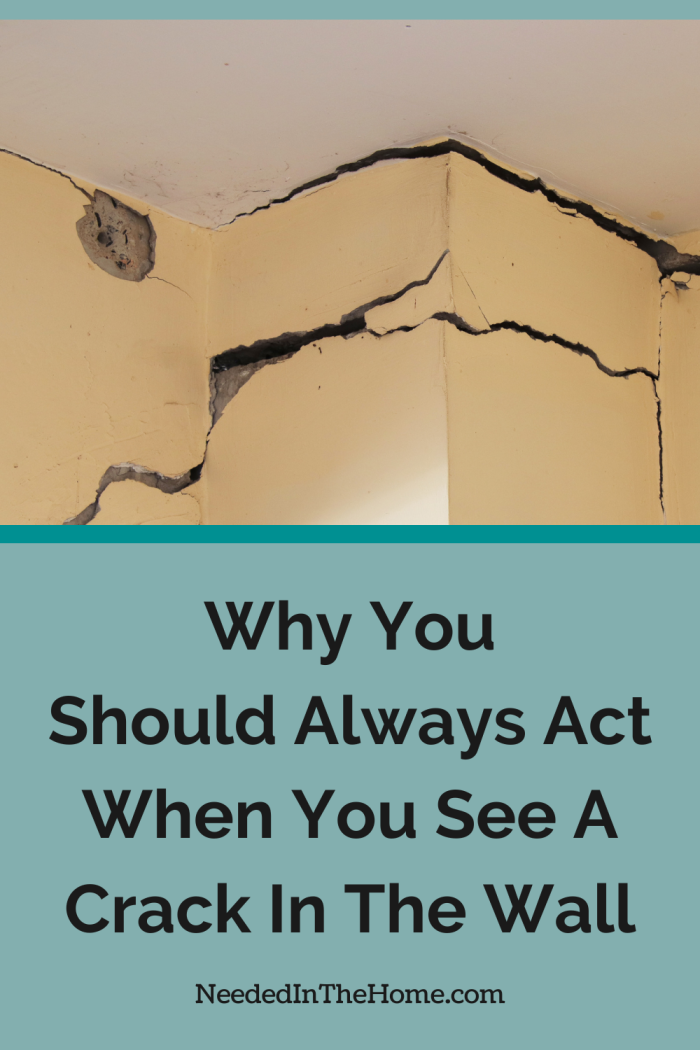 Why You Should Always Act When You See A Crack In The Wall ...