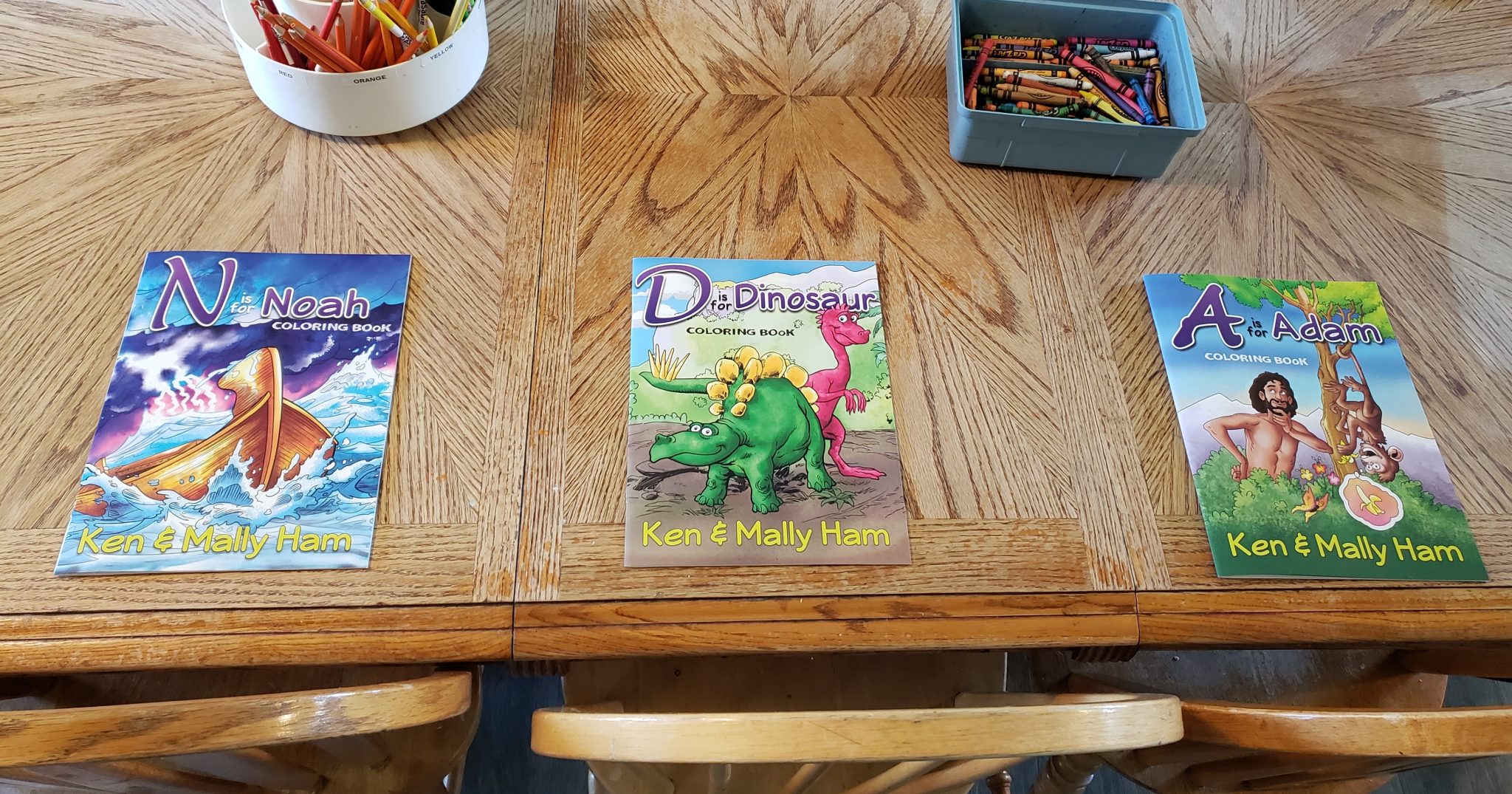 Master Books Homeschool Creationist Curriculum Coloring Books