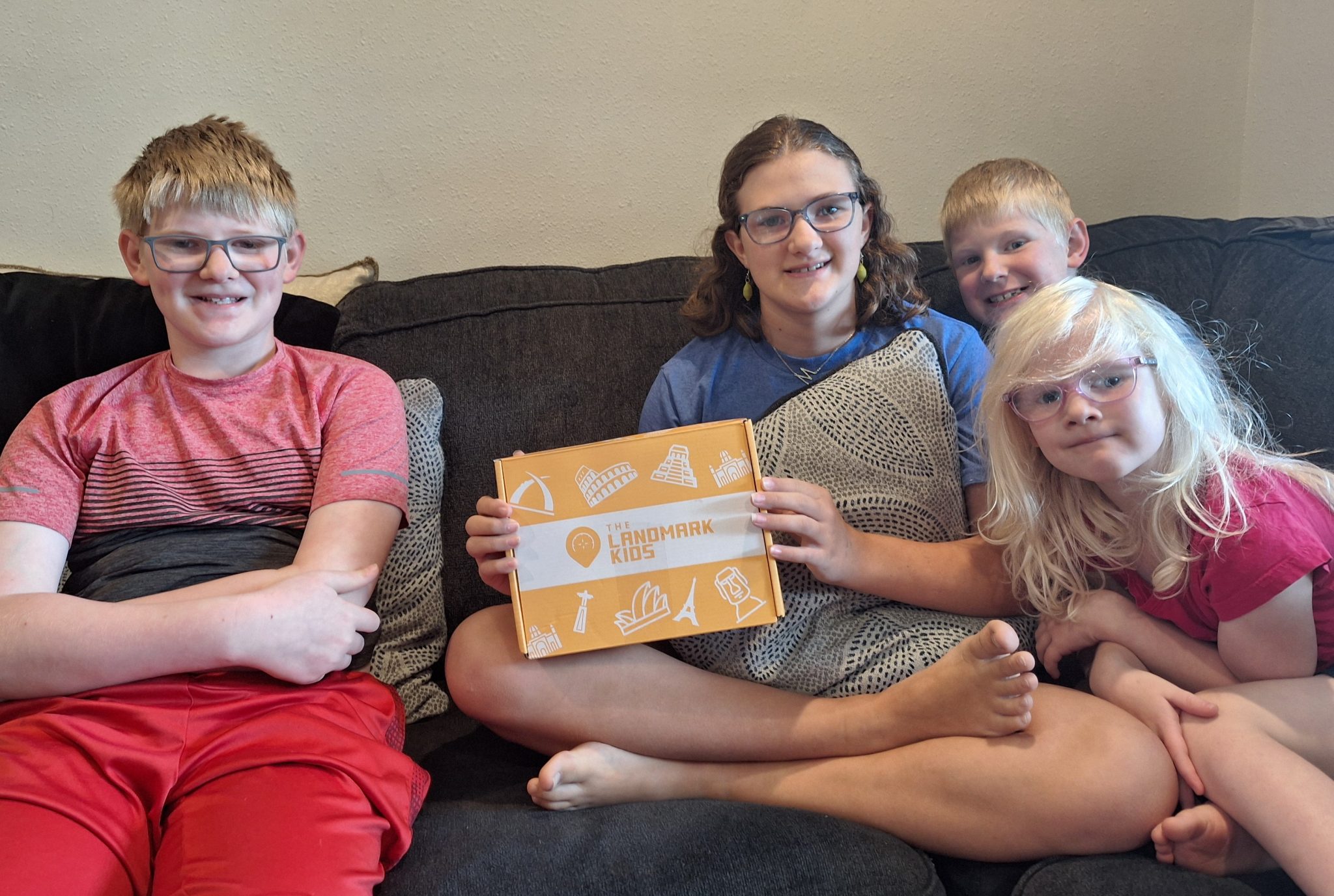 Learning Geography with a Landmark Subscription Kit - NeededInTheHome