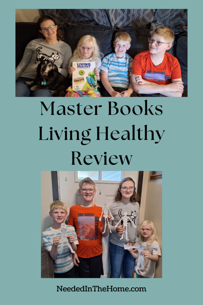 Master Books Living Healthy Homeschool Curriculum Review - NeededInTheHome