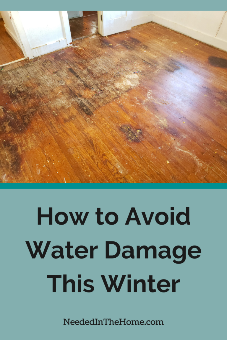 How to Avoid Water Damage This Winter - NeededInTheHome