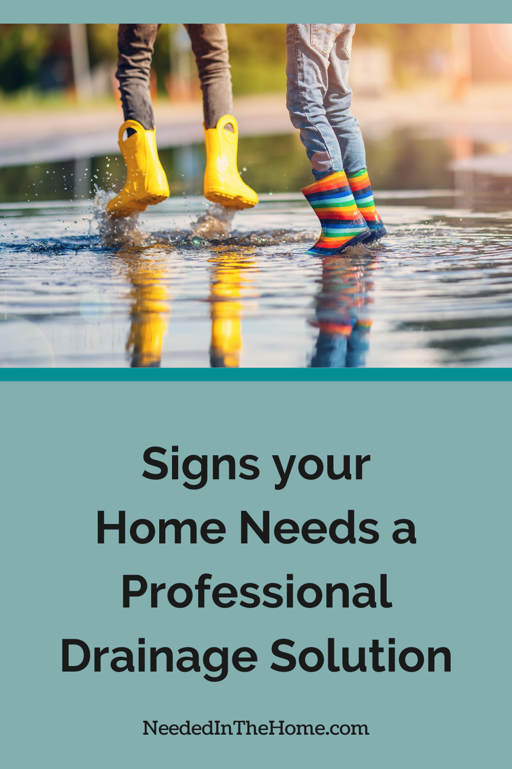 Signs your Home Needs a Professional Drainage Solution - NeededInTheHome